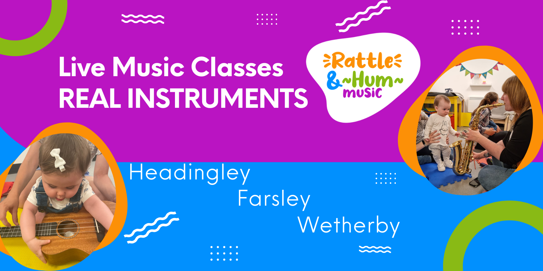 Rattle And Hum Music, Wednes 10:20-11:10 - Baby & Toddler Classes Wetherby